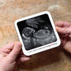Personalised Baby Scan Coaster | The Little Picture Company