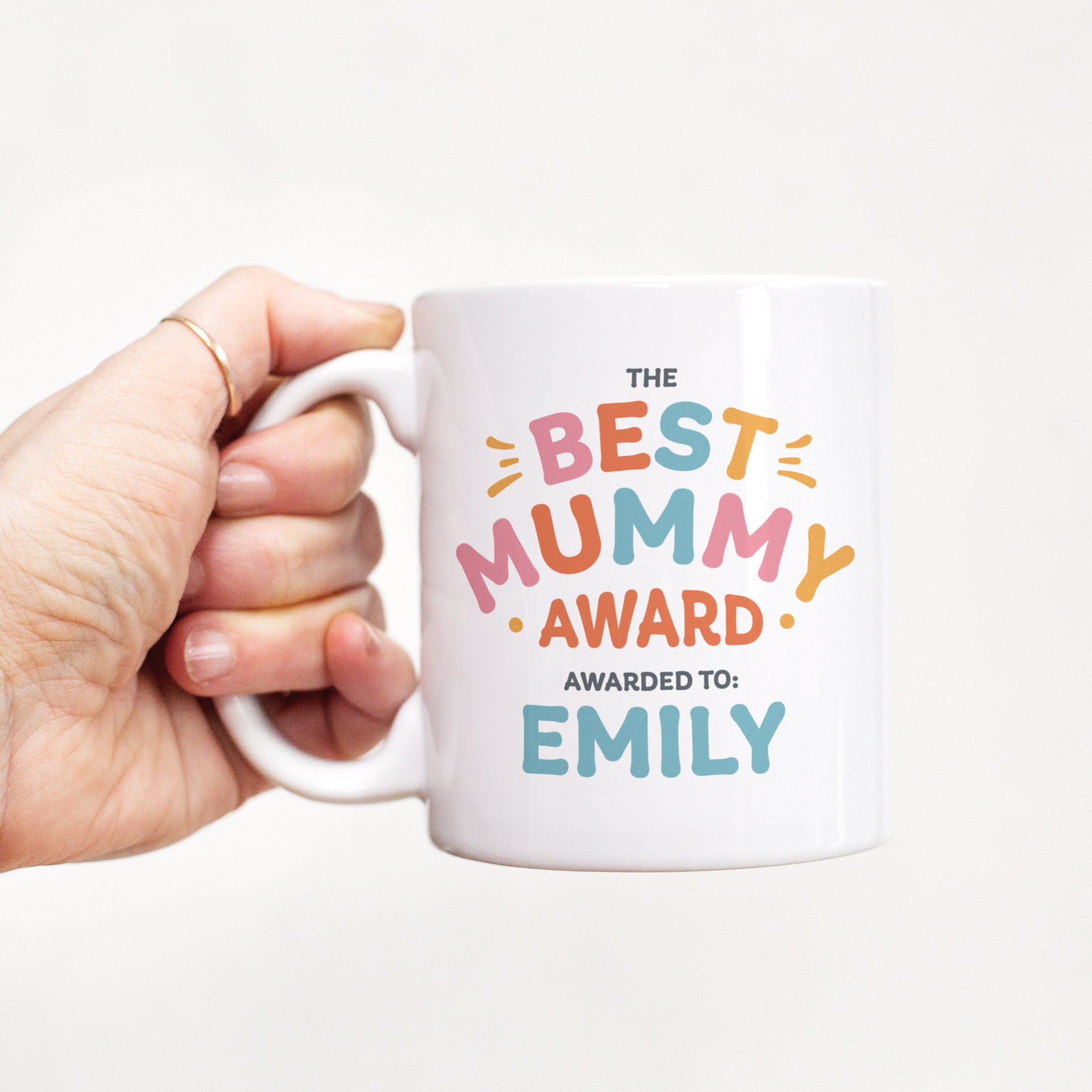 Personalised Best Mummy Award Mug | The Little Picture Company