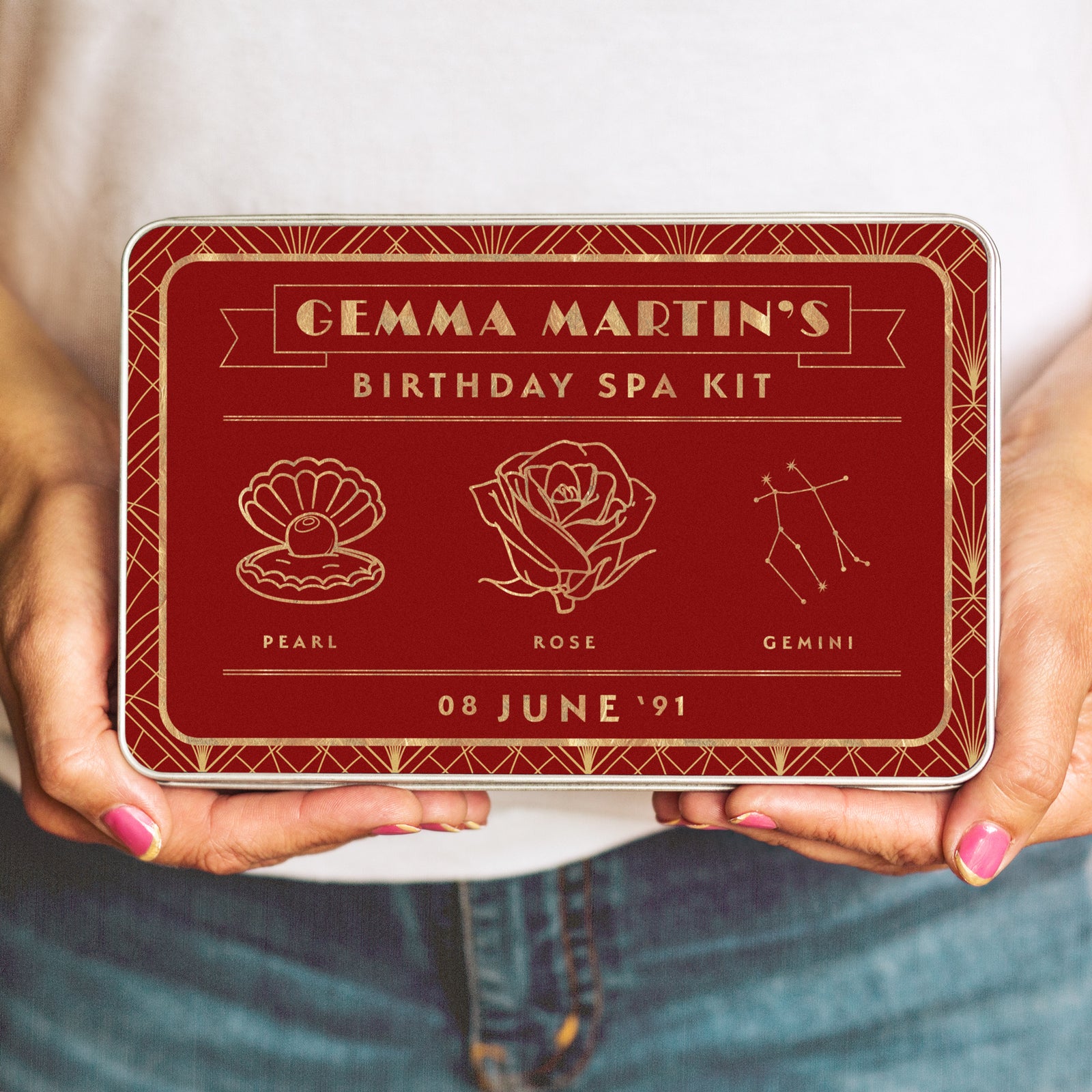 Personalised Ultimate Birthday Spa Pamper Kit | The Little Picture Company