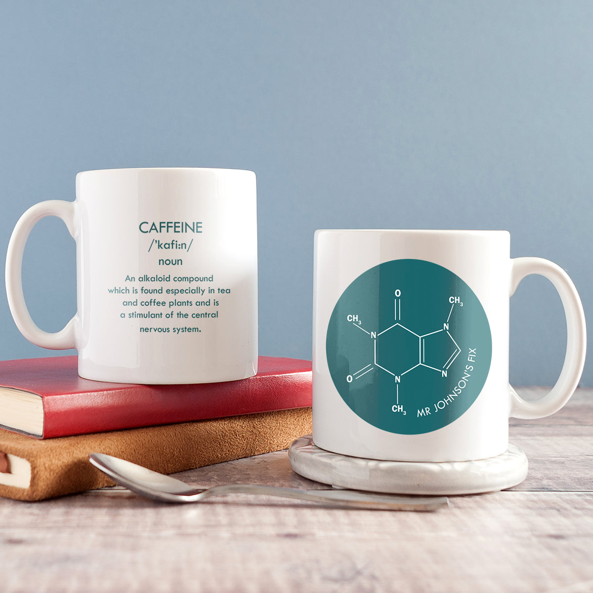 Personalised Caffeine Mug | The Little Picture Company