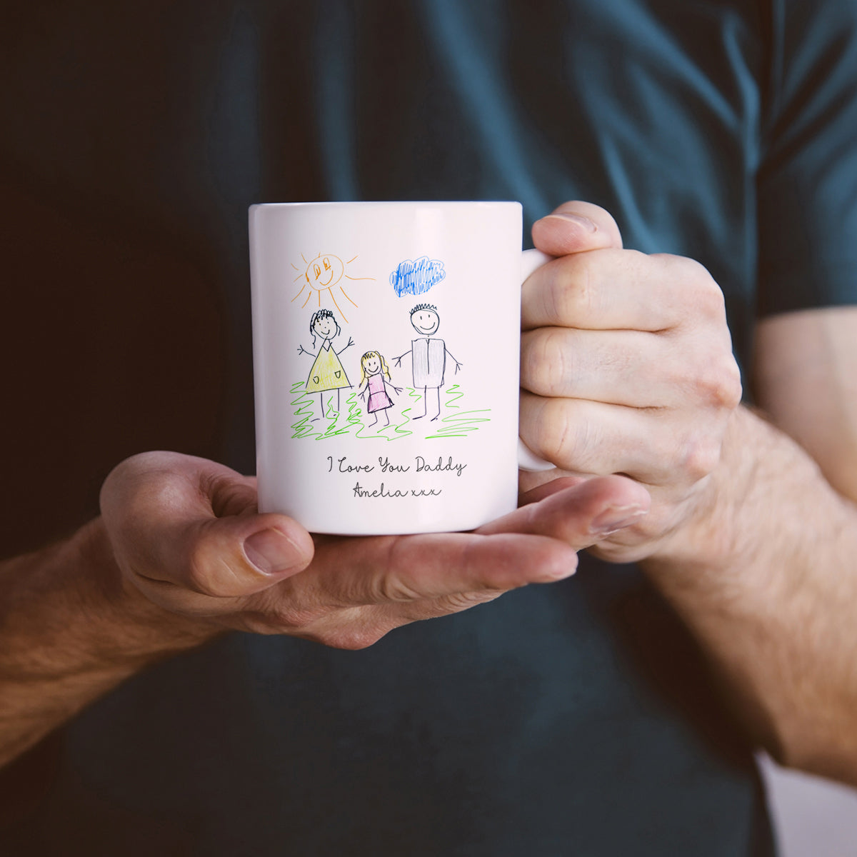 Personalised Child's Drawing Mug | The Little Picture Company