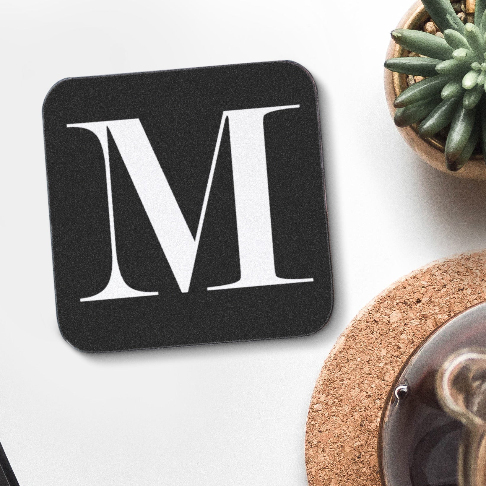 Personalised Monogram Coaster | The Little Picture Company