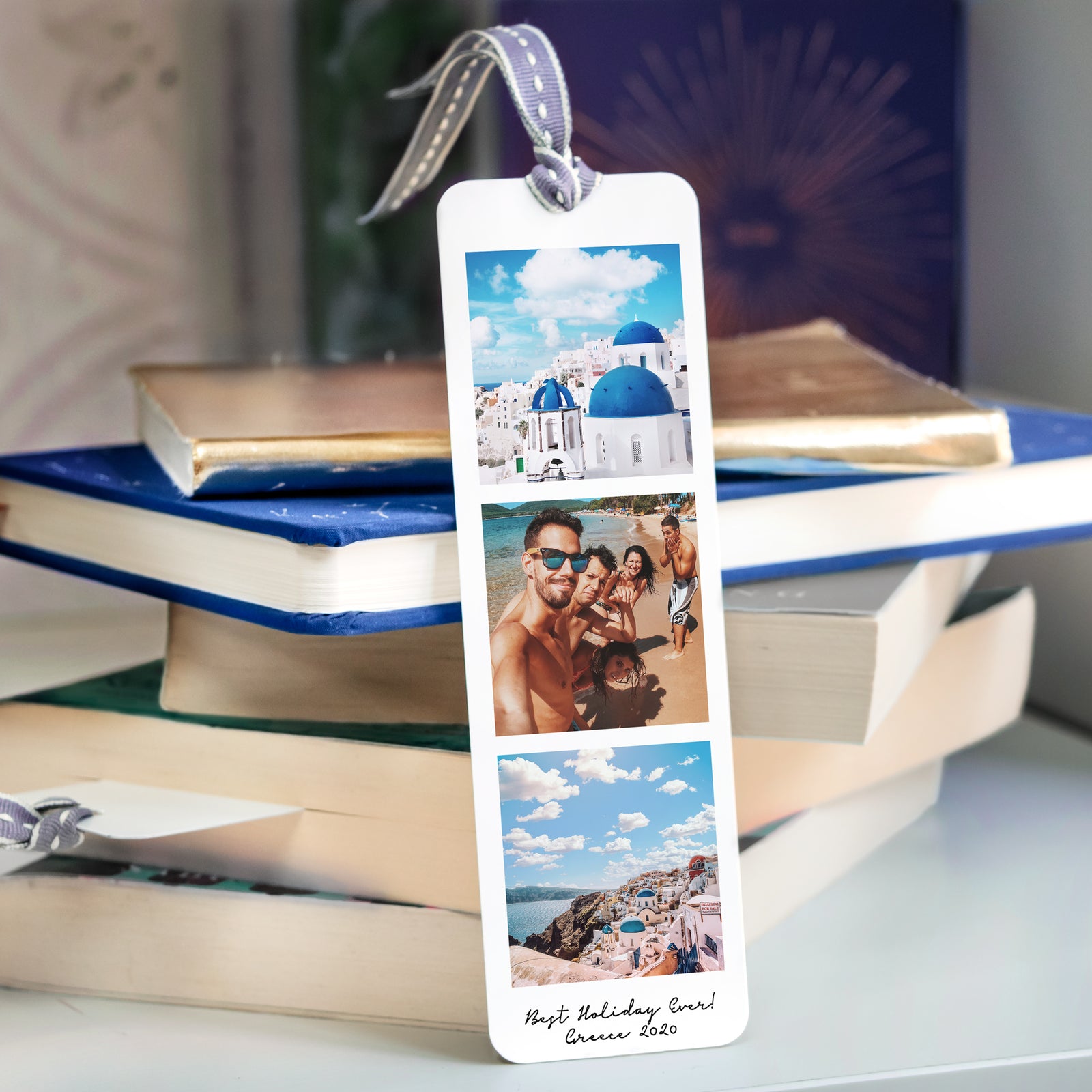 Personalised Photo Booth Metal Bookmark | The Little Picture Company
