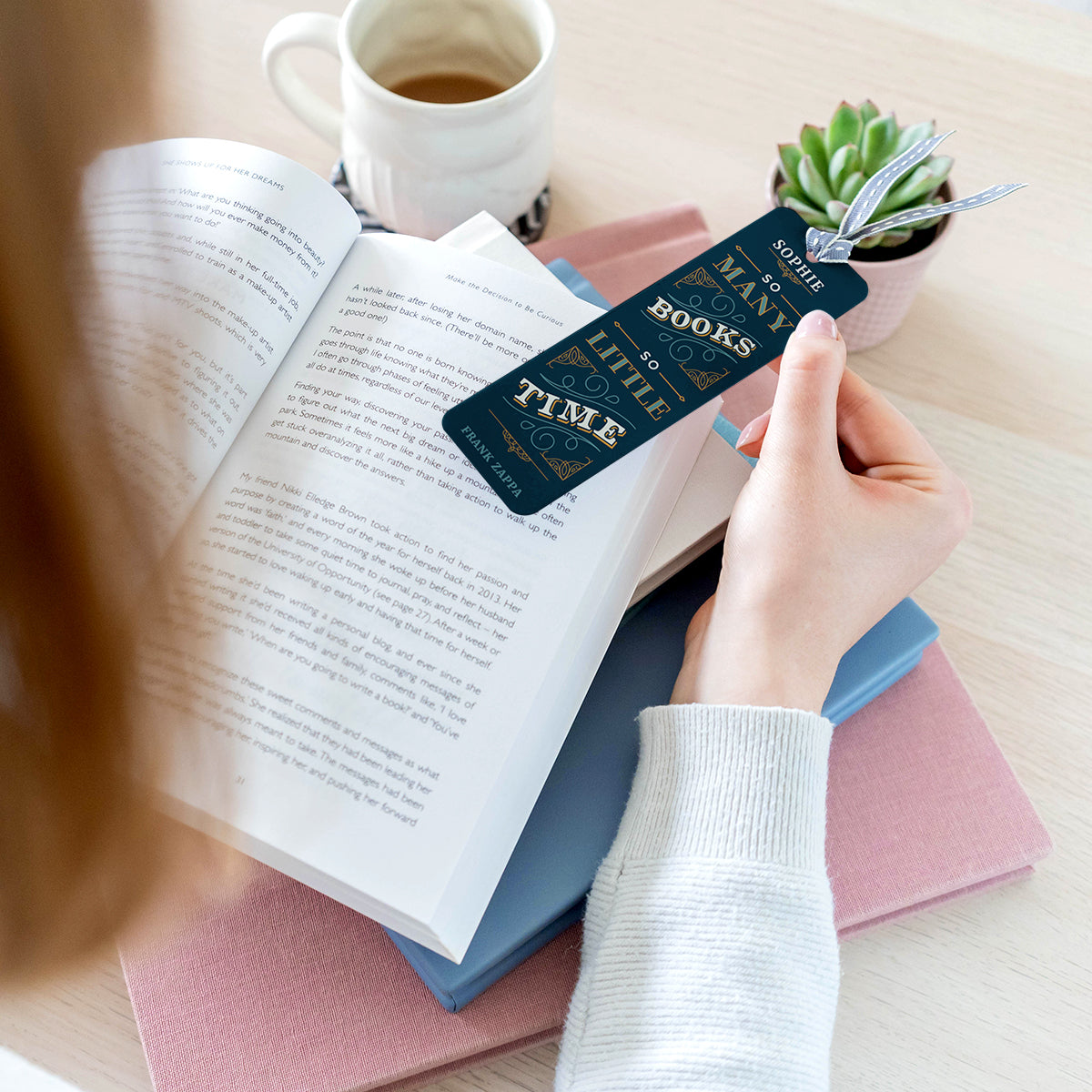 Frank Zappa Quote Metal Bookmark | The Little Picture Company