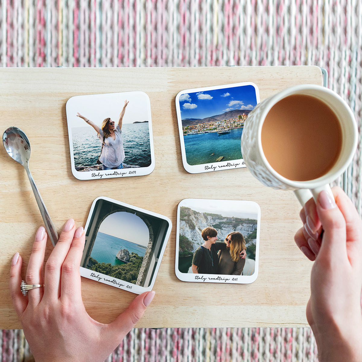 Personalised Photo Coasters | The Little Picture Company