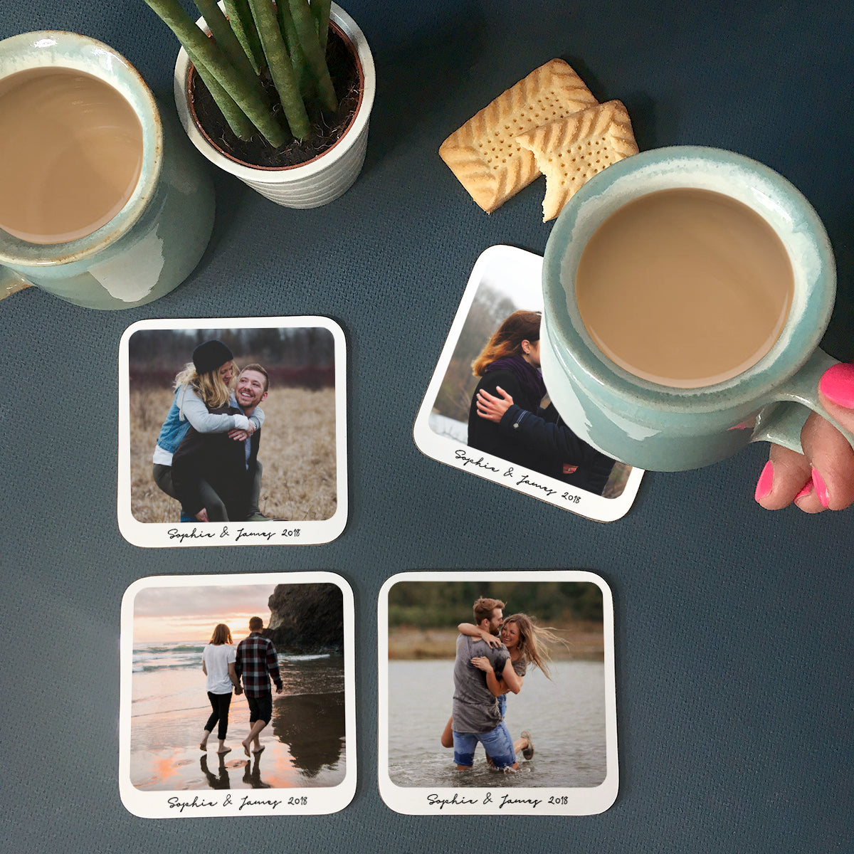 Personalised Photo Coasters | The Little Picture Company