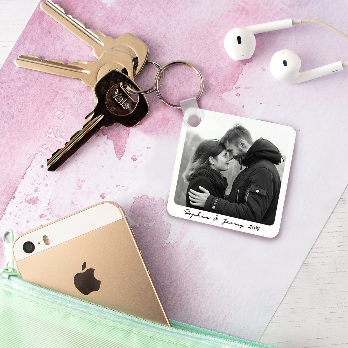 Personalised Photo Keyring | The Little Picture Company