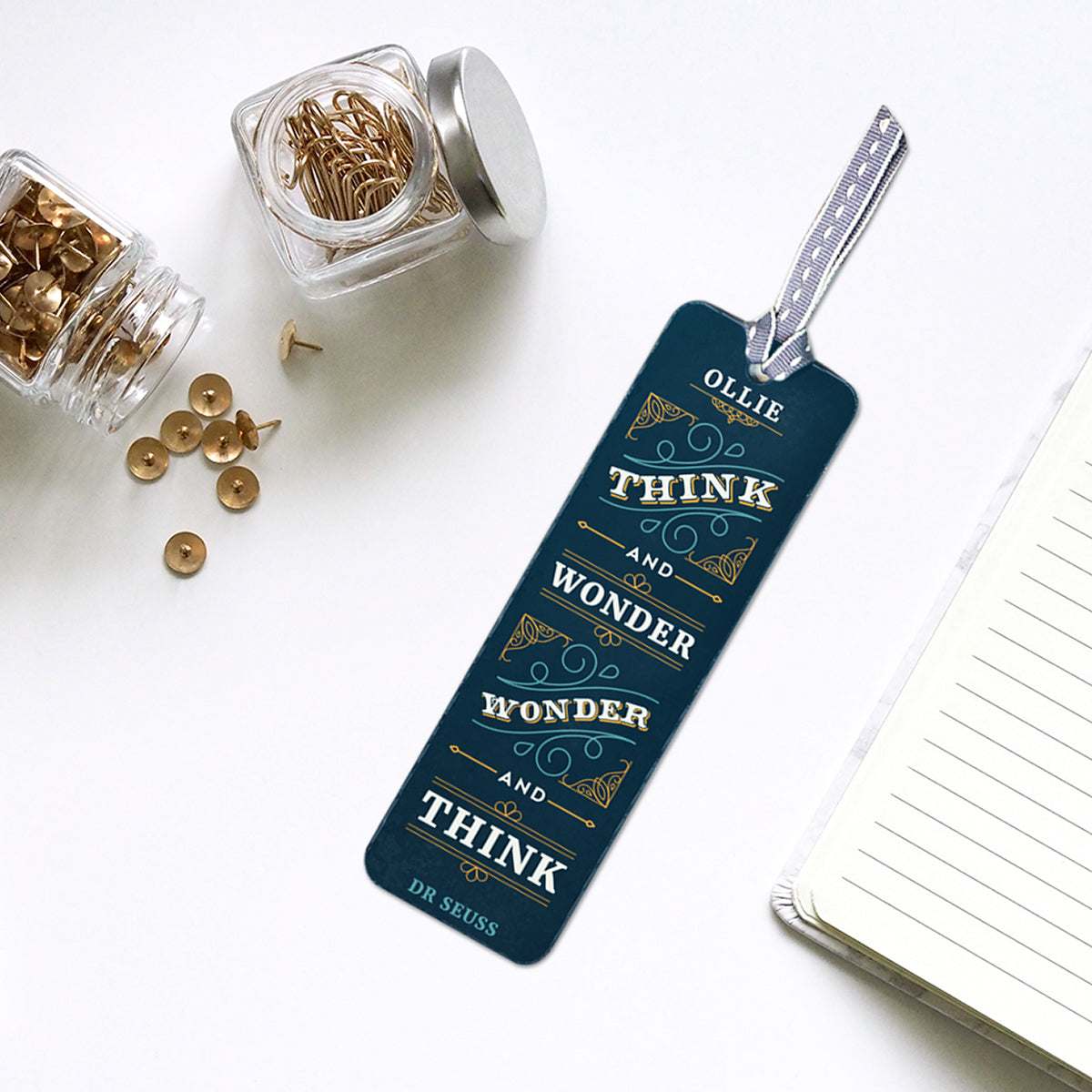 Dr Seuss Quote Metal Bookmark | The Little Picture Company