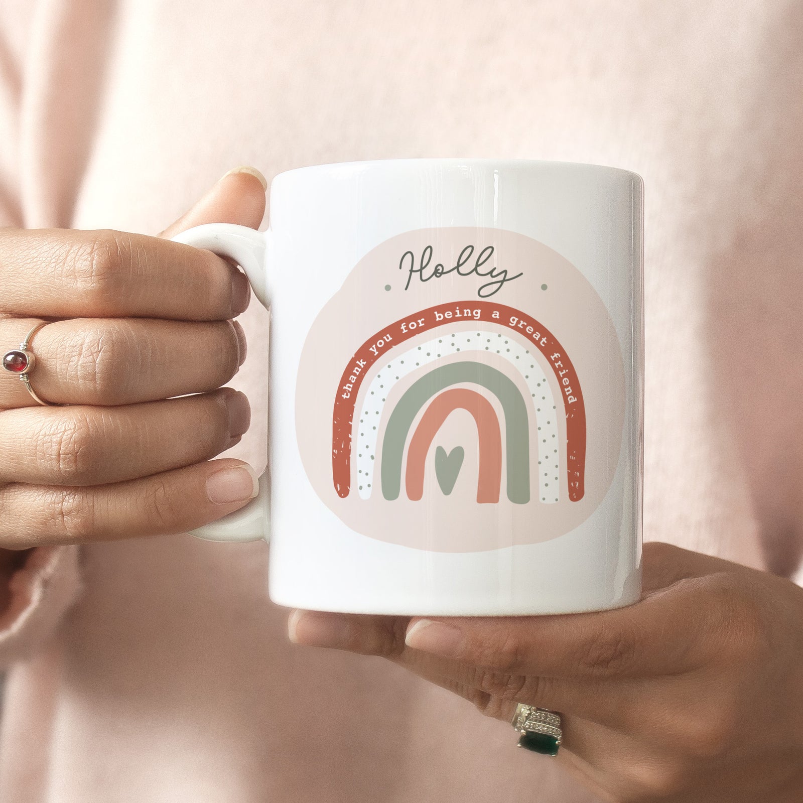 Personalised Happy Message Mug | The Little Picture Company
