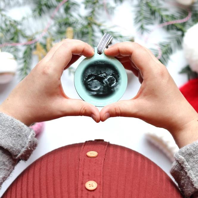 Baby Scan Christmas Bauble | The Little Picture Company